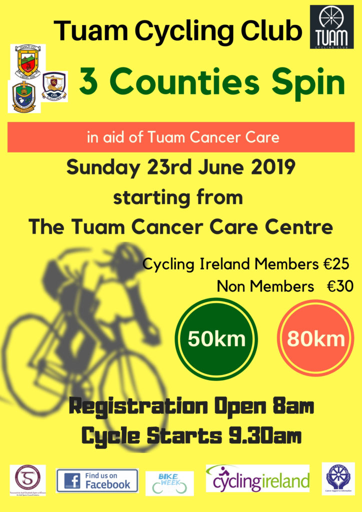 TCC Cycle Poster - Tuam Cancer Care